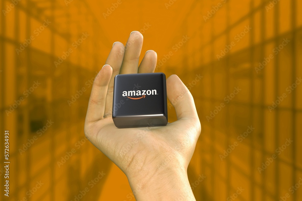 amazon, social media background Stock Photo | Adobe Stock