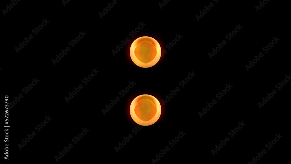 divide sign animation on transparent background. symbol of divison in ...
