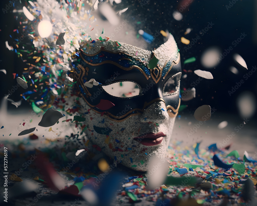 Brazil Carnival Falling Confetti, carnaval brasileiro, brasil, confetes ...