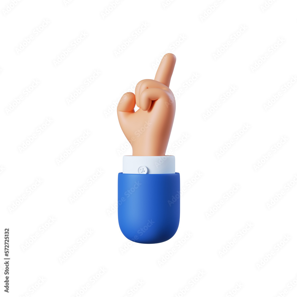Come Here Hand Pointing Graphic
