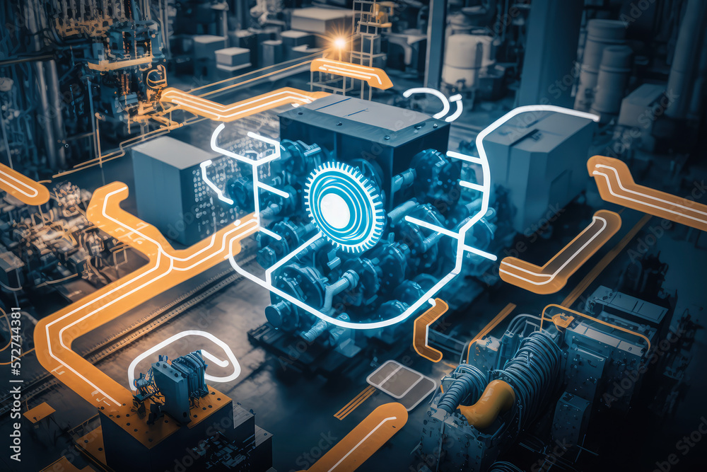 Visualization of Smart Factory Network Connected Through Internet of ...