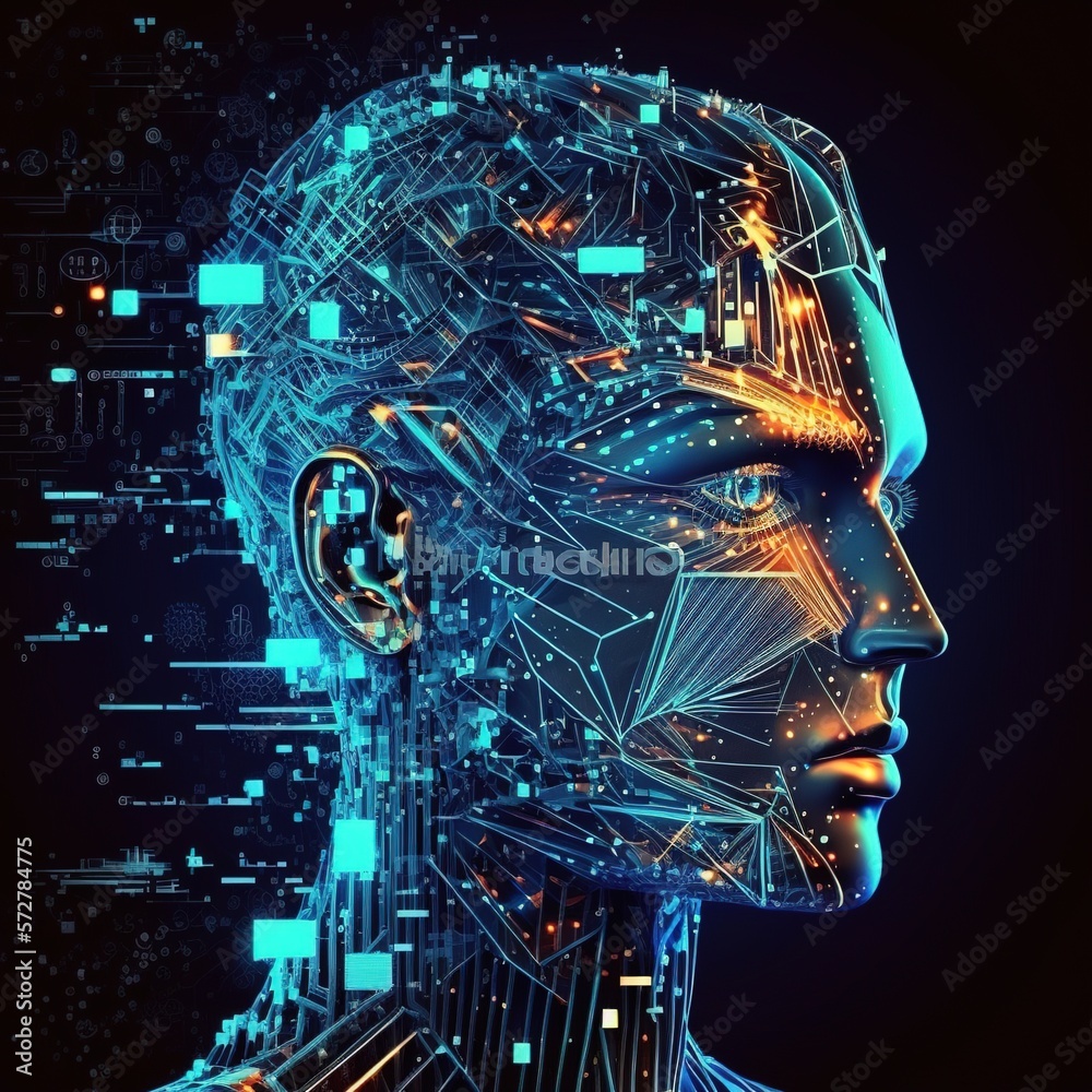 Artificial Intelligence machine learning from big data, Internet of ...