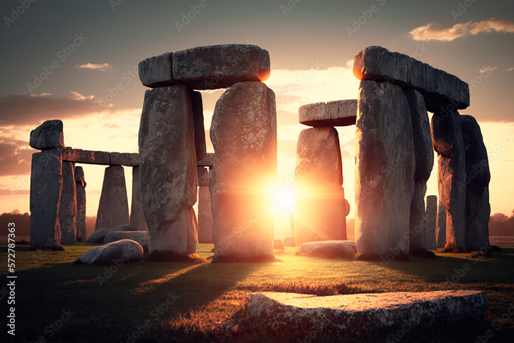 Stonehenge Sunset