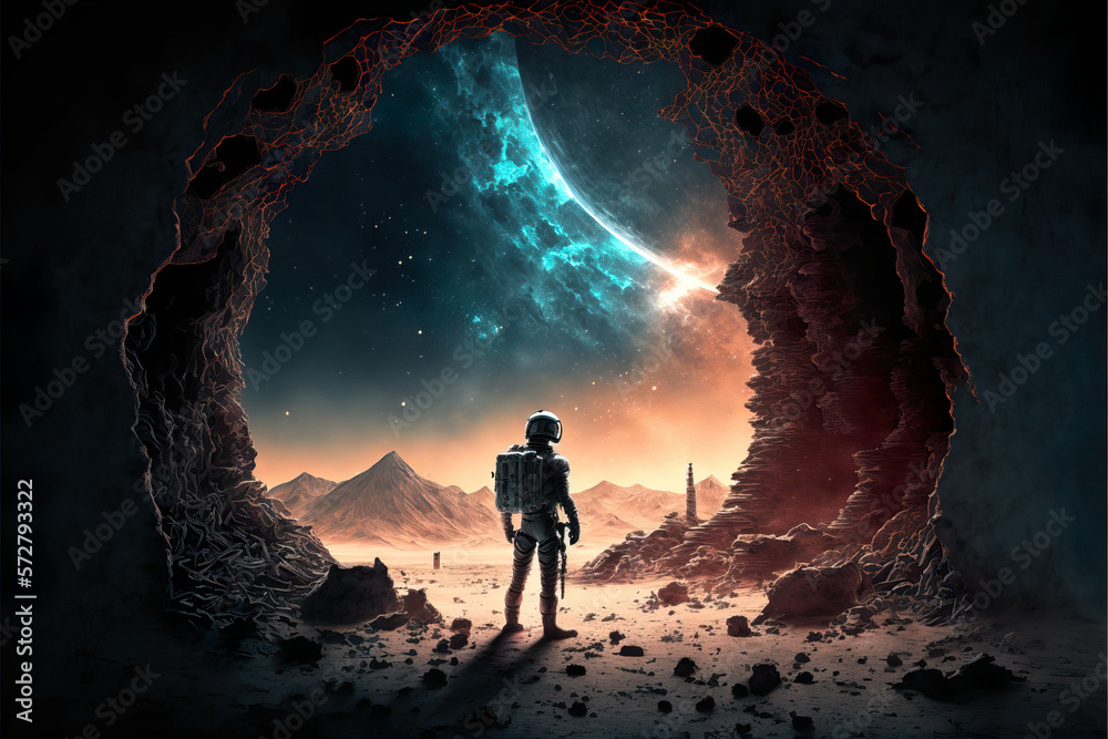 "Exploring an Enigmatic Alien Structure: A Space Mission's Discovery ...