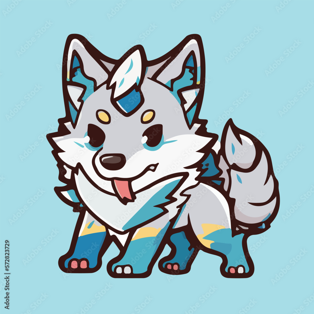 Cute Wolf Chibi
