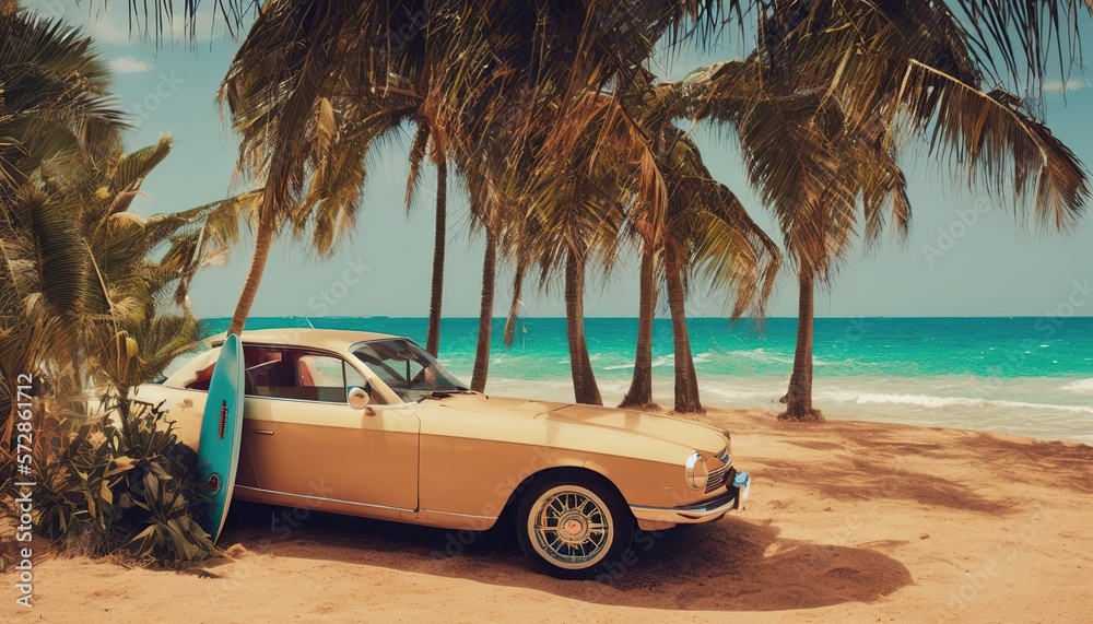 Retro Beach Photography