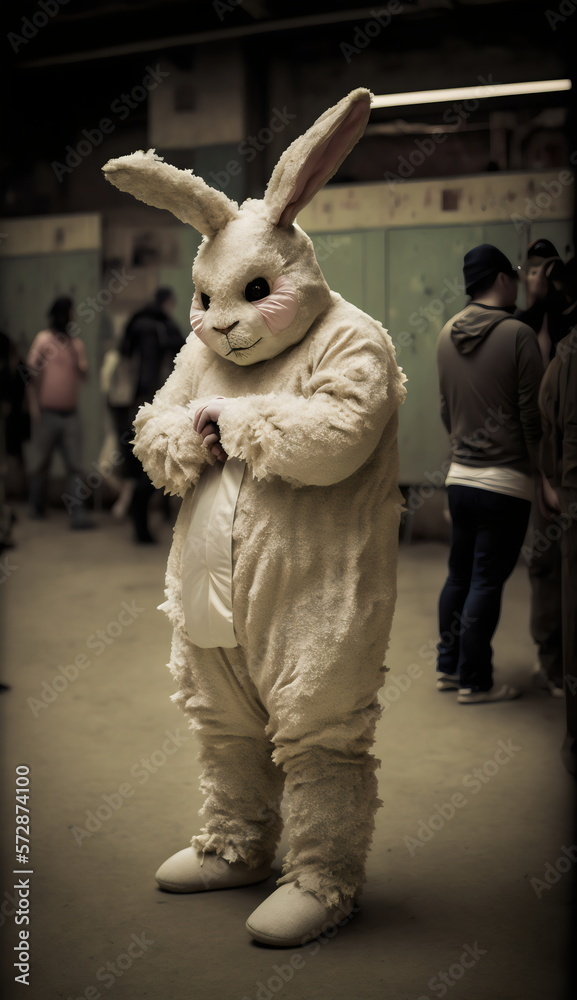 Creepy Easter Bunny Costume