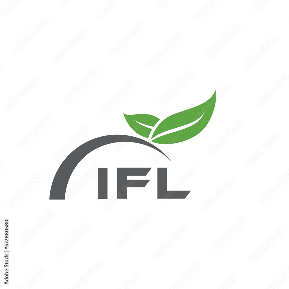 IFL letter nature logo design on white background. IFL creative ... IFL letter nature logo design on white background. IFL creative ...
