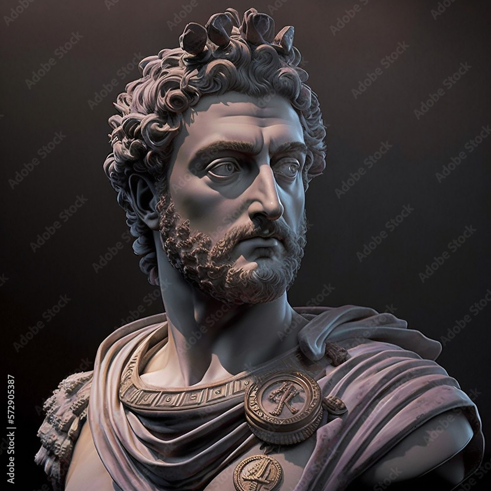 Roman empire. Roman emperor Commodus (177–192 CE). Created with ...