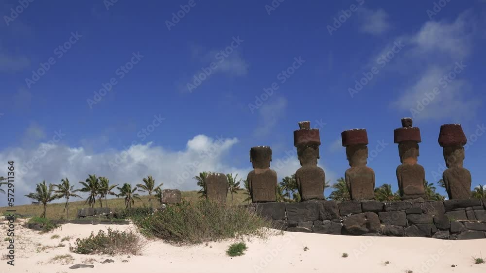 Unesco world heritage site. Travel to wonder site. volcanic monolithic ...