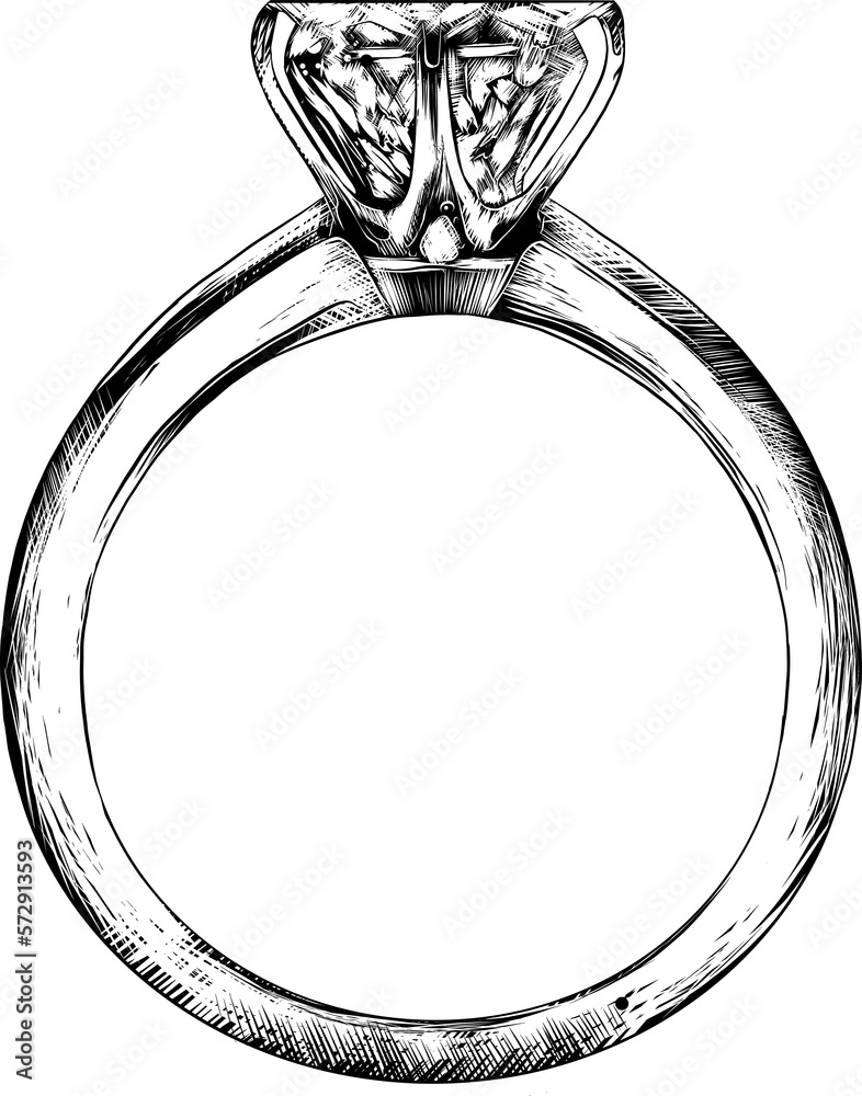 PNG engraved style illustration for posters, decoration and print. Hand ...