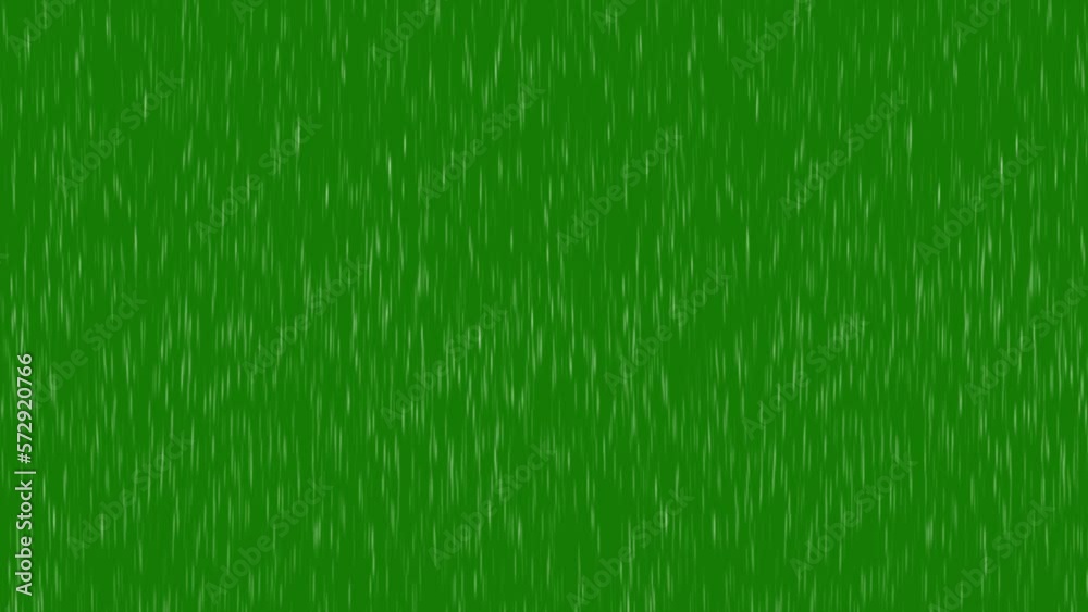 Loop animation of Heavy Rain Green Screen , Green Screen Rain, 3d ...