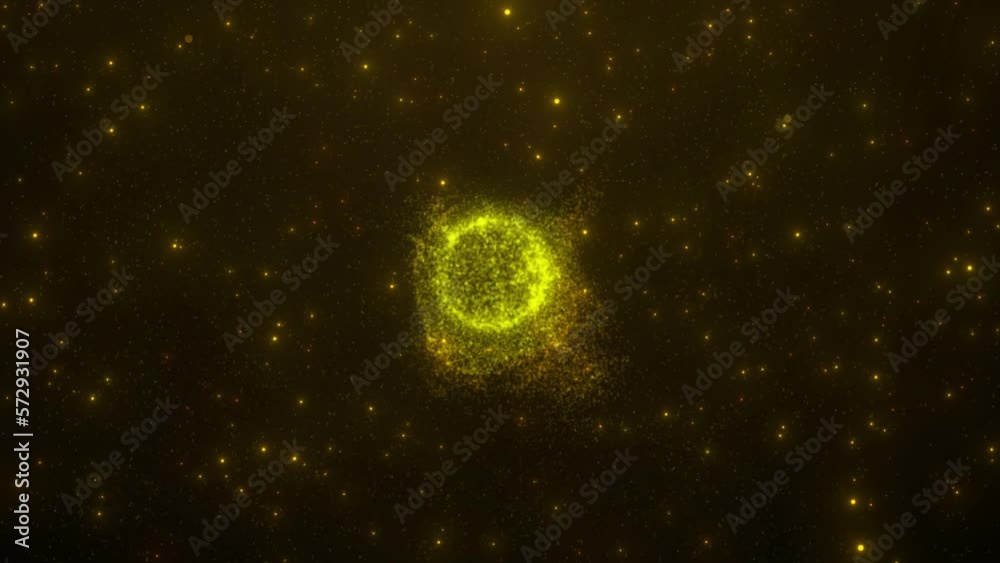 Star Core Loop Animation, Abstract Star Core Motion Background, Glowing ...