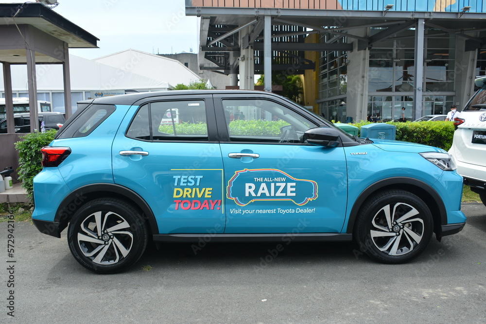 Toyota raize at Philippine International Motor Show in Pasay ...