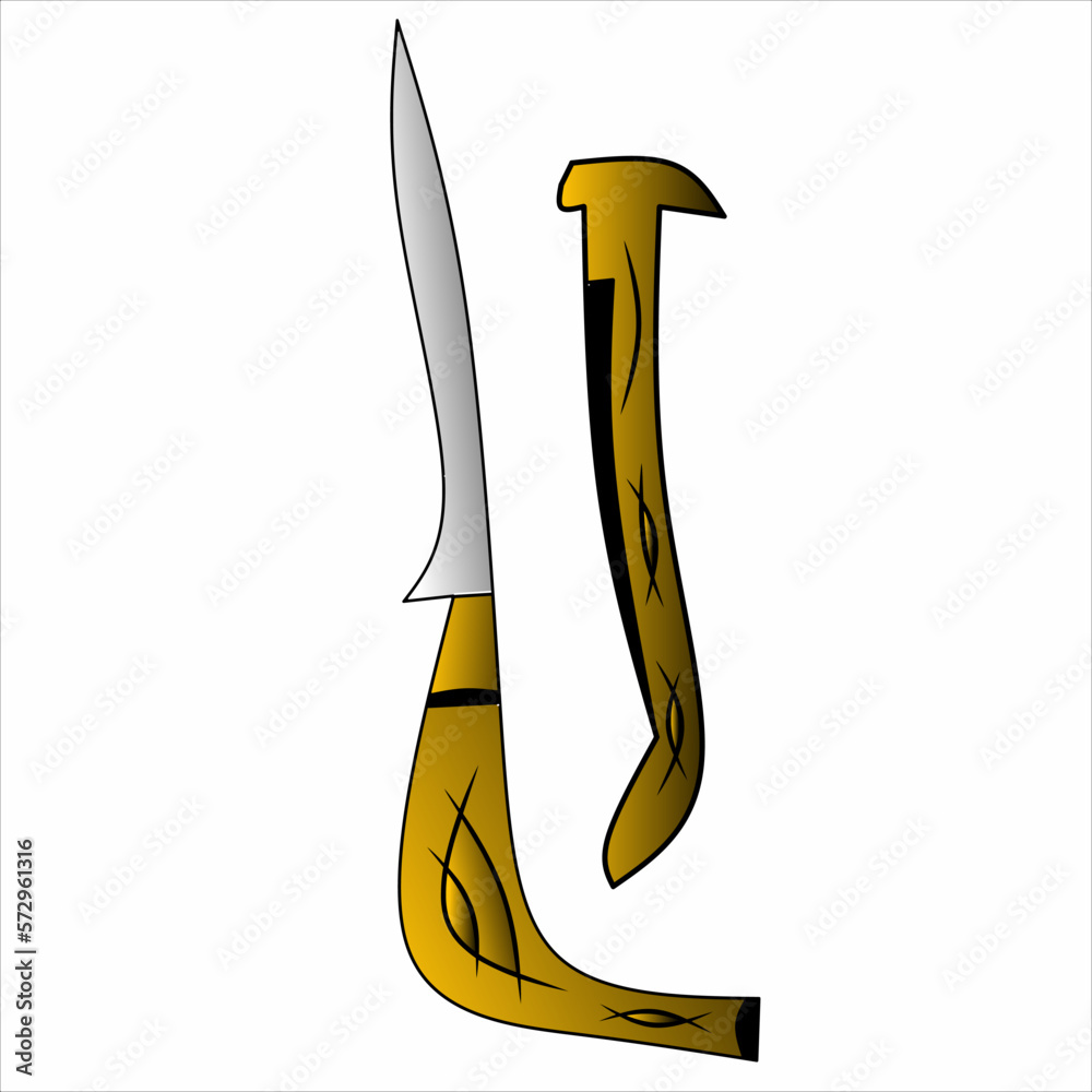 Rencong, Iconic Traditional Weapon From Aceh, Sumatra, Indonesia ...