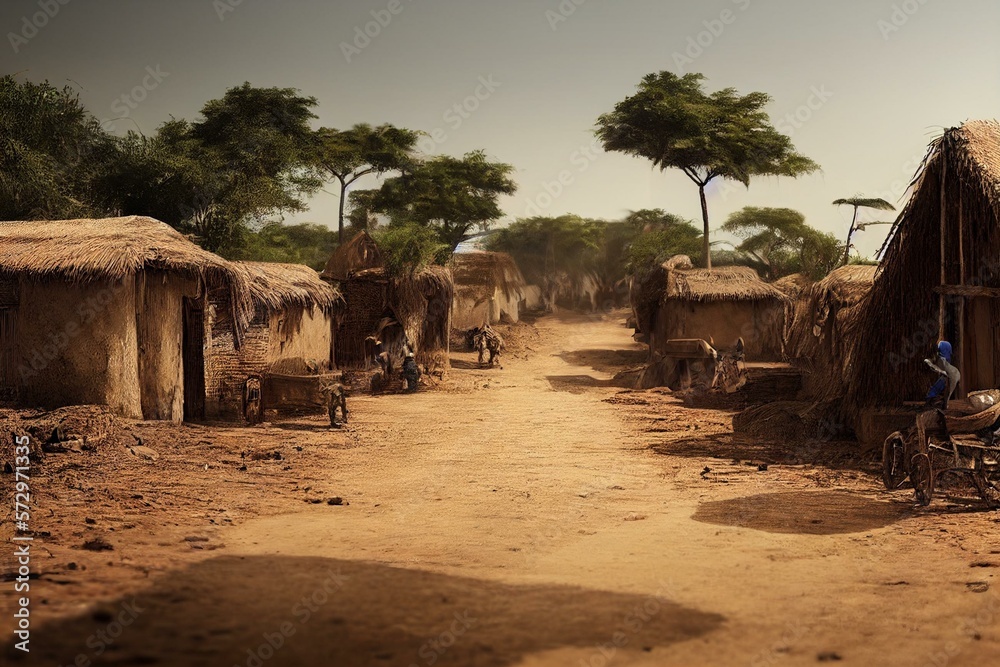 Poor African Villages