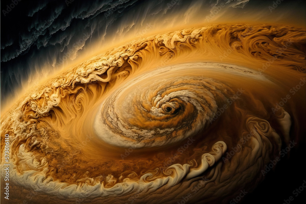 Giant Red Spot Jupiter High Res