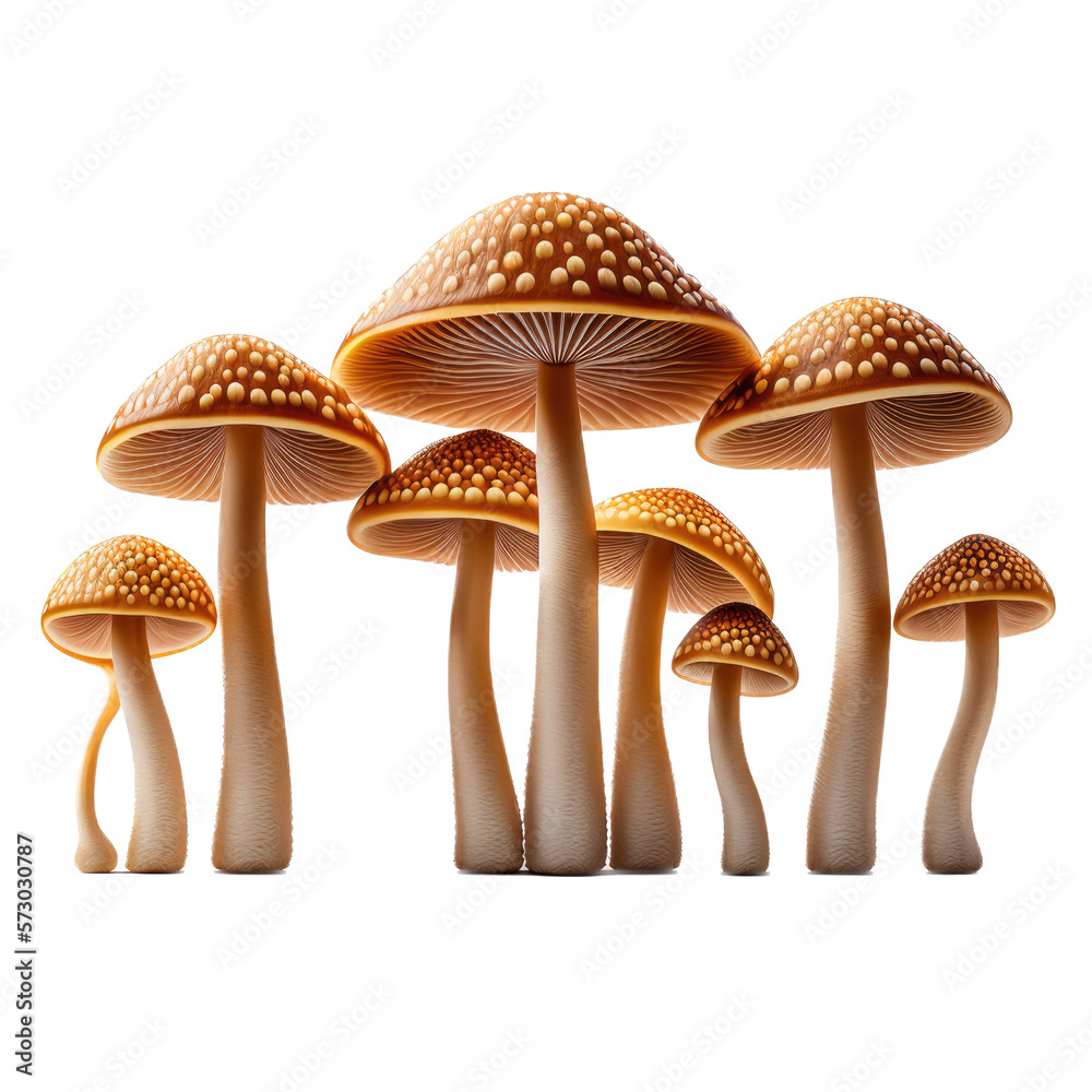 Psilocybin Mushroom Illustration, Transparent Background, PNG ...