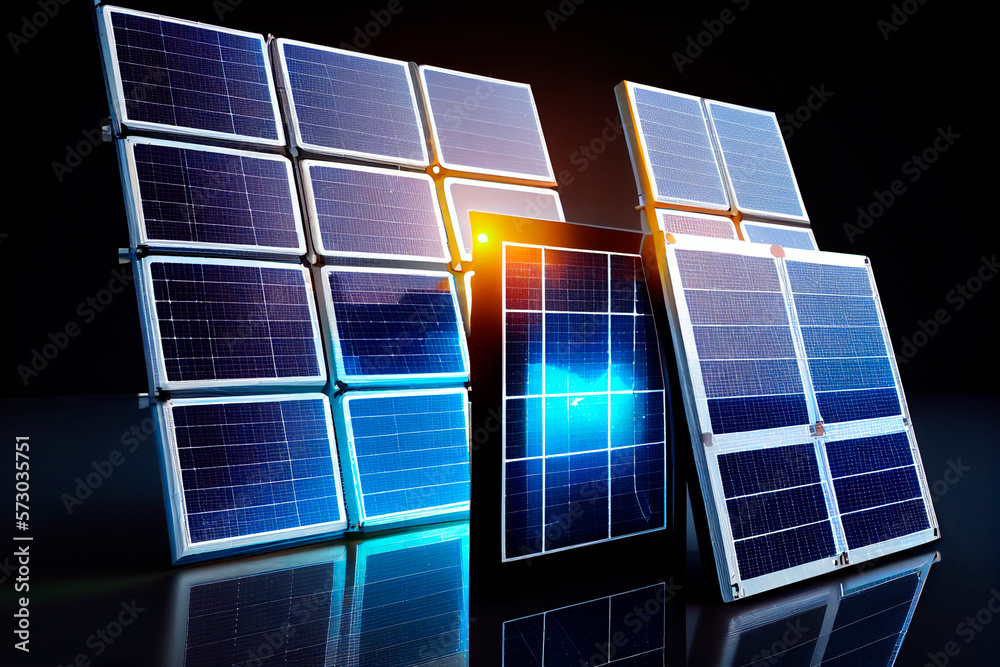 renewable solar energy, panel solar Stock Illustration | Adobe Stock