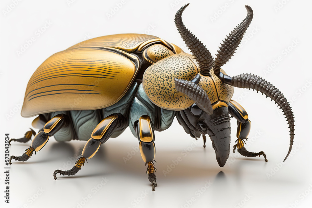 Marvel at the Mighty Hercules Beetle in Its Natural Habitat Stock ...