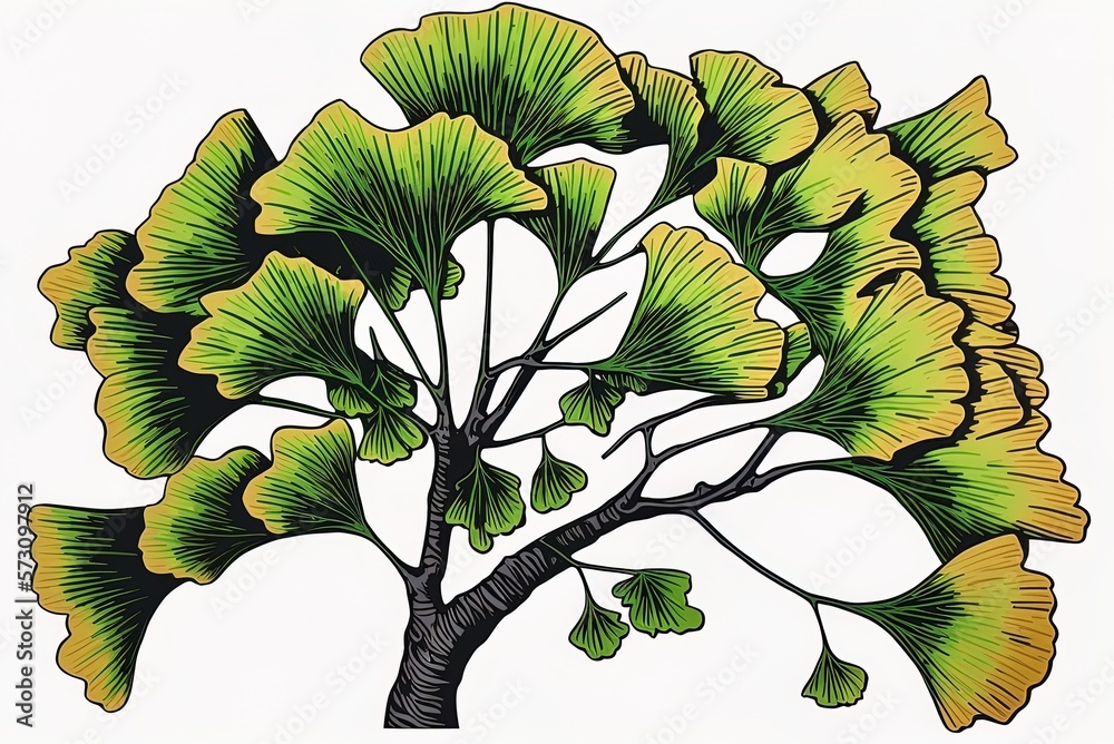 Ginkgo biloba is an effective remedy. Chinese maidenhair tree, or ...