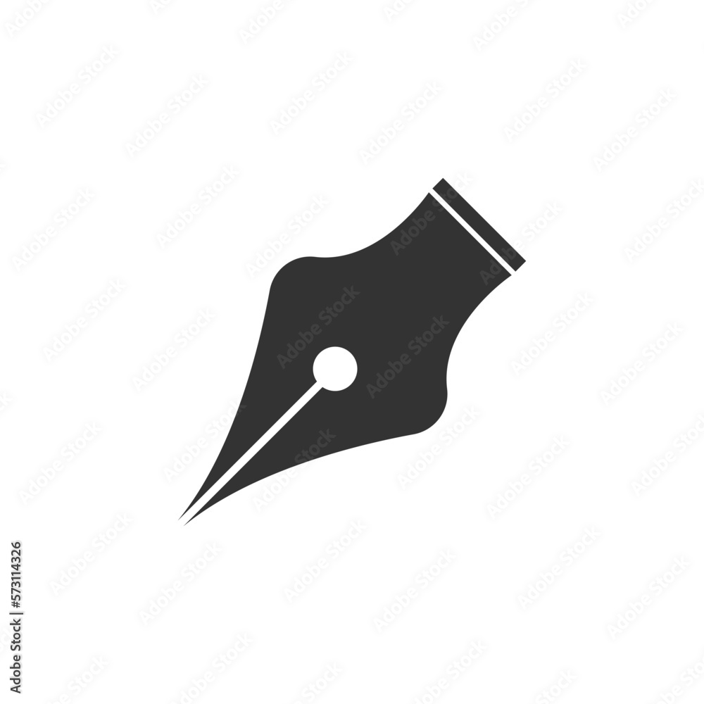 Fountain Pen Tip Vector
