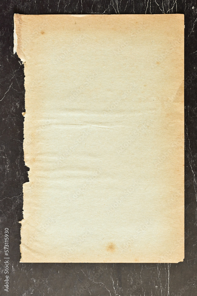old vintage paper texture background, page for design Stock Photo ...