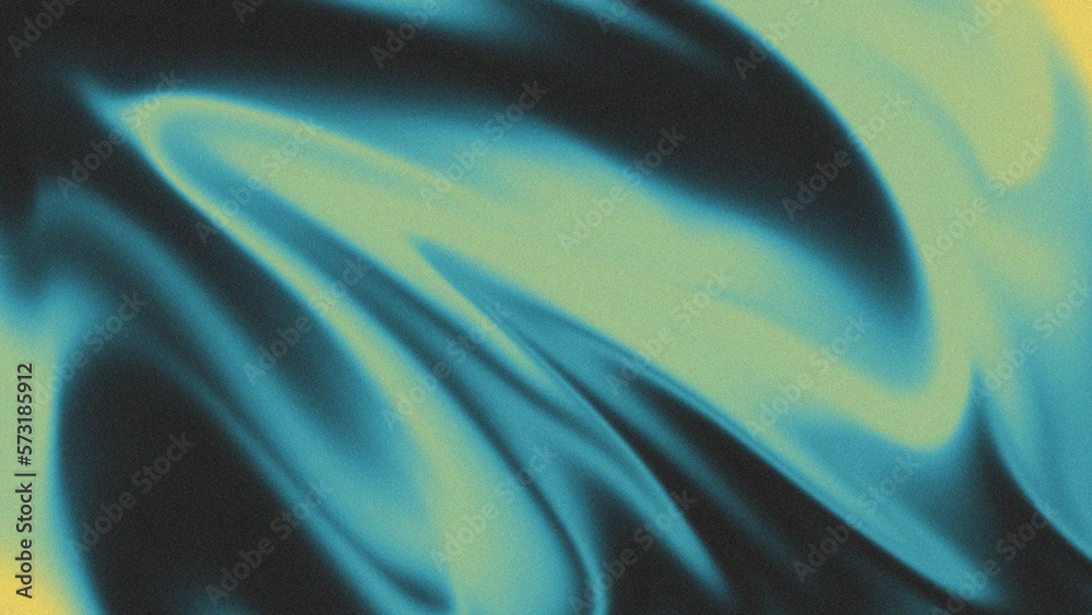 Abstract Liquid paint effect blurred gradient overflow waves grainy ...