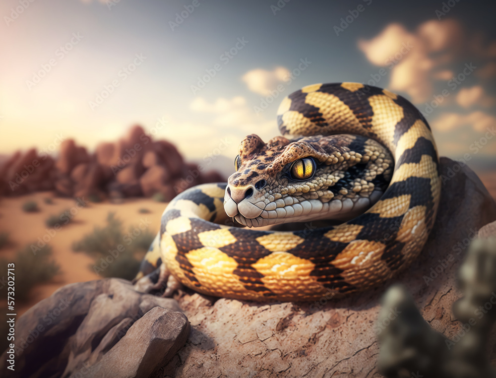 viper snake closeup face, viper snake, black & orange insularis ...