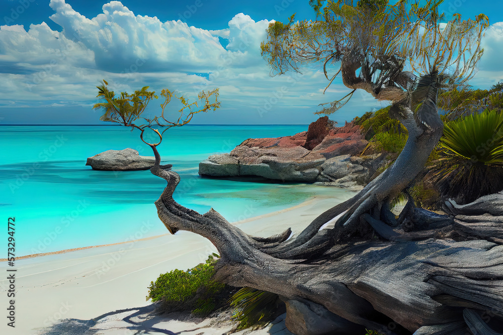 Most Beautiful place in Cat Island, Bahamas, Costa Rica, realistic ...