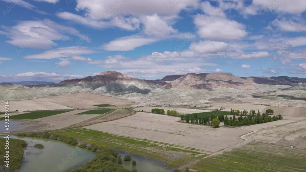 Fascinating geological formations of the earth. Patterns of nature ...