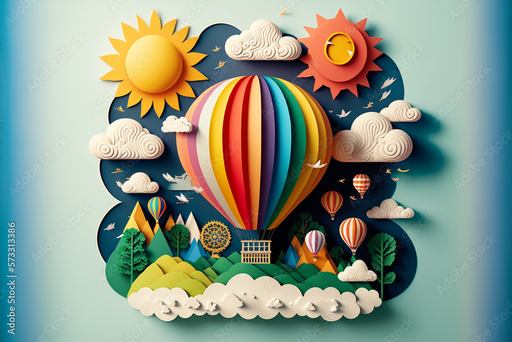 3d Hot Air Balloon Craft