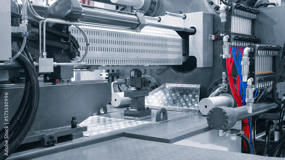 Production machine for manufacture products from pvc plastic extrusion ...