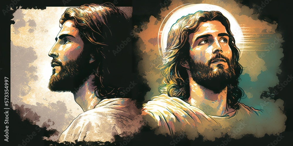 god religious spiritual illustration gospel grace blessed background ...