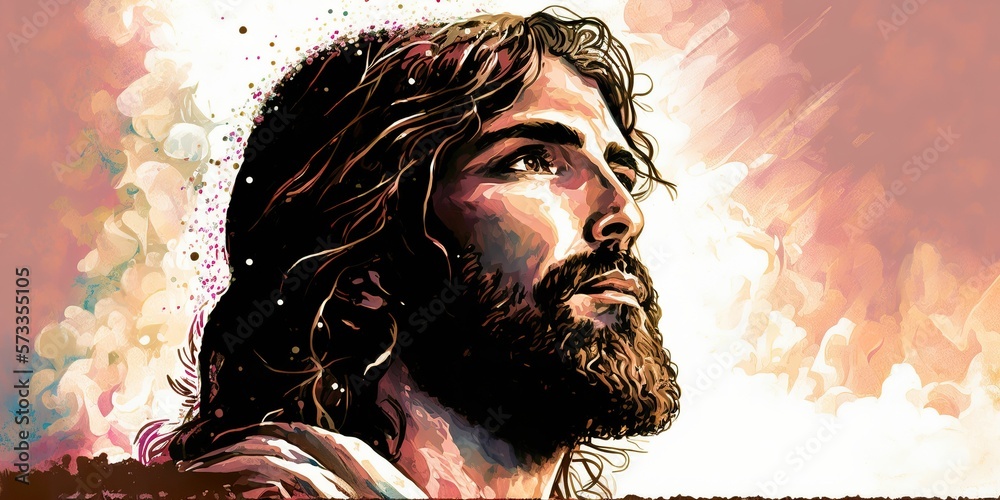 god religious spiritual illustration gospel grace blessed background ...