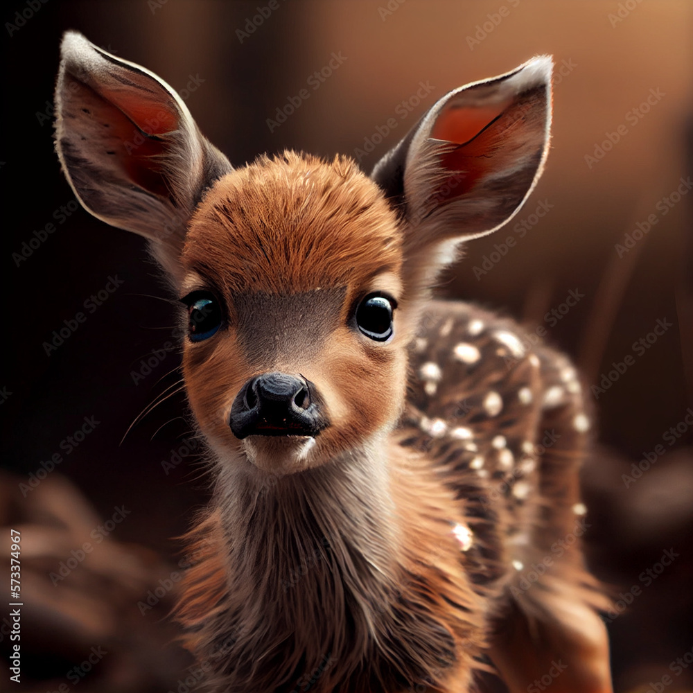 Cute Baby Fawn