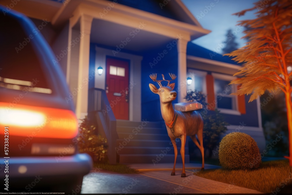 Unreal Engine's Cinematic VR: A Deer in Postal Worker's Uniform ...