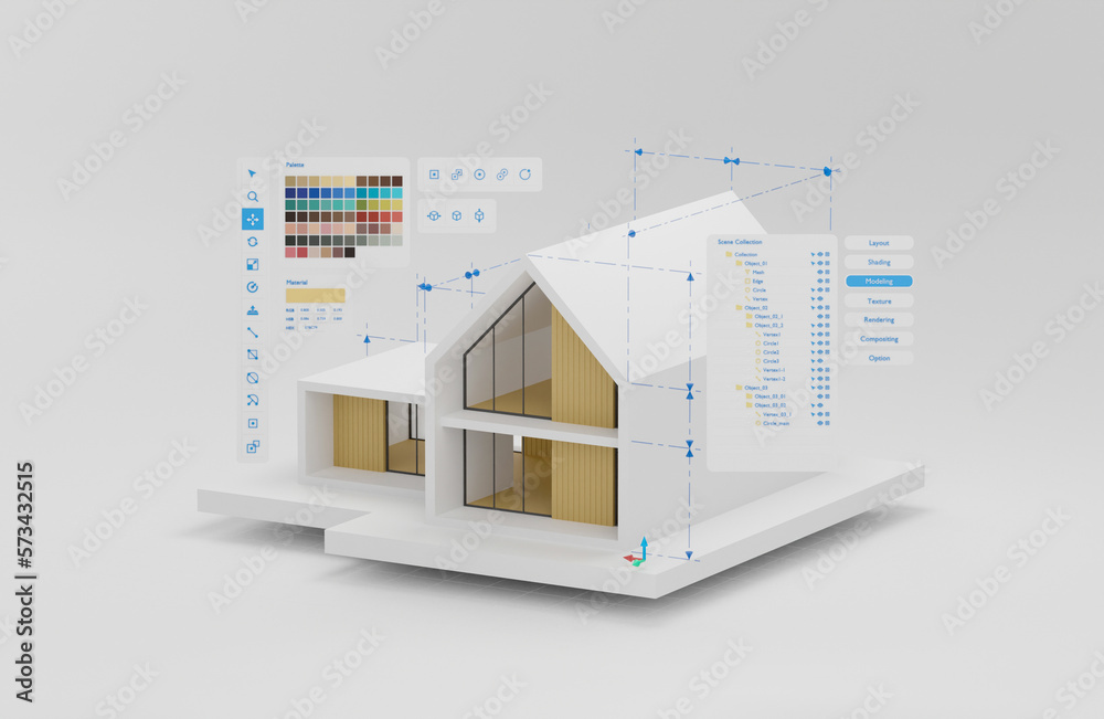 Architecture house model design construction building. architecture ...