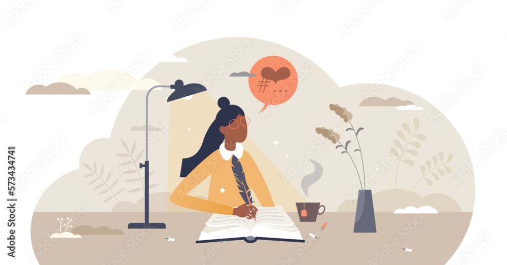 Journal diary and memo book notes to write down memories and feelings ...