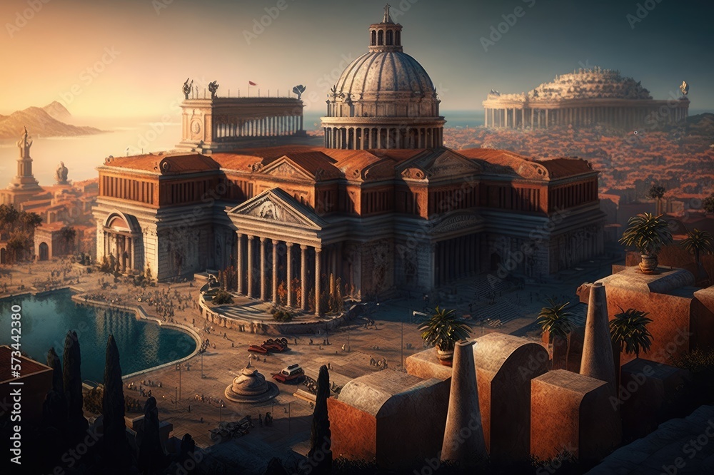 An Immersive Glimpse Into Ancient Rome City Examining the Roman Empire ...