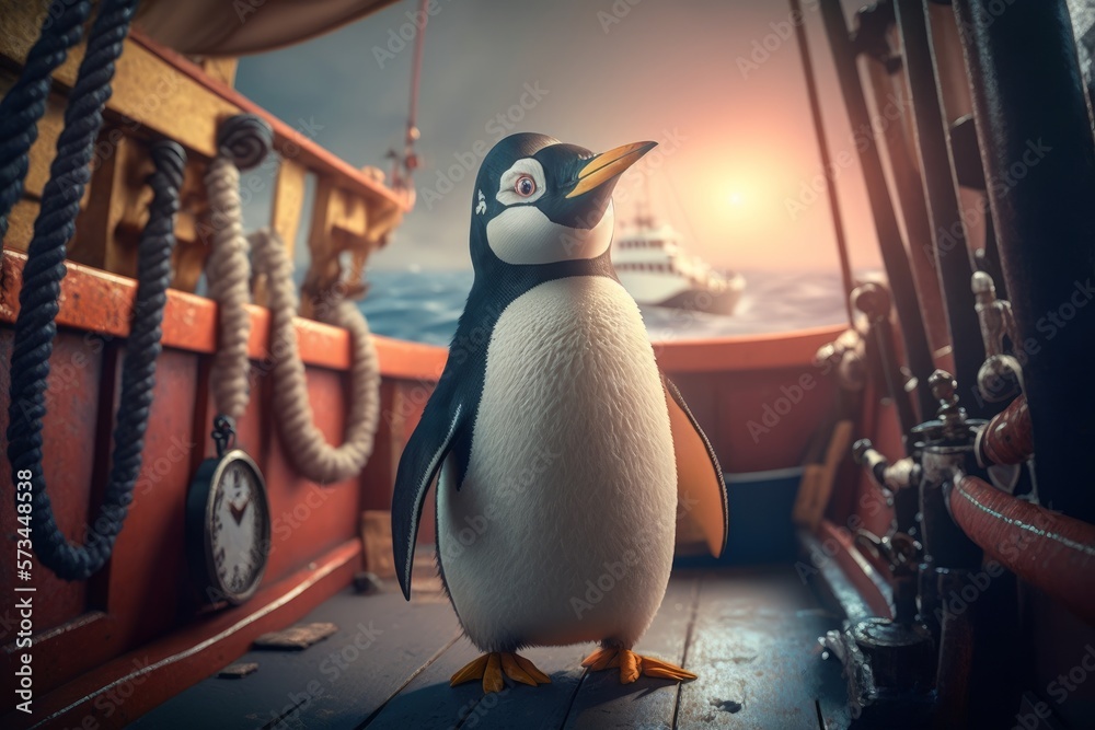 Unreal Engine's VR masterpiece: A penguin captain navigates the high ...
