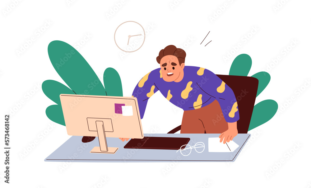 Discouraged Worker Cartoon