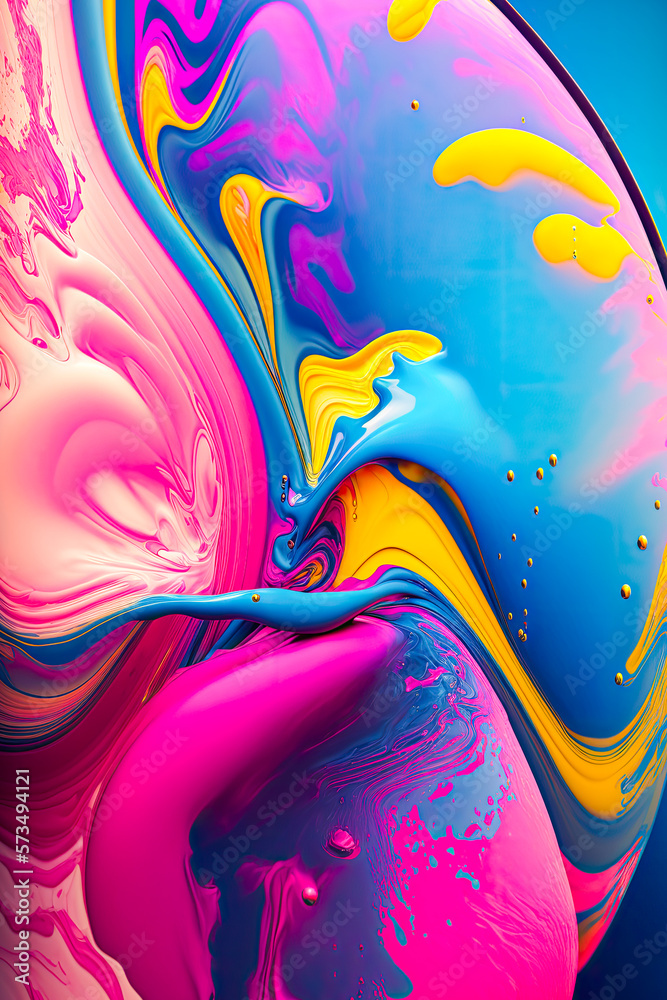 artistic apple/mac fluid swirl vertical phone wallpaper, elegant ...