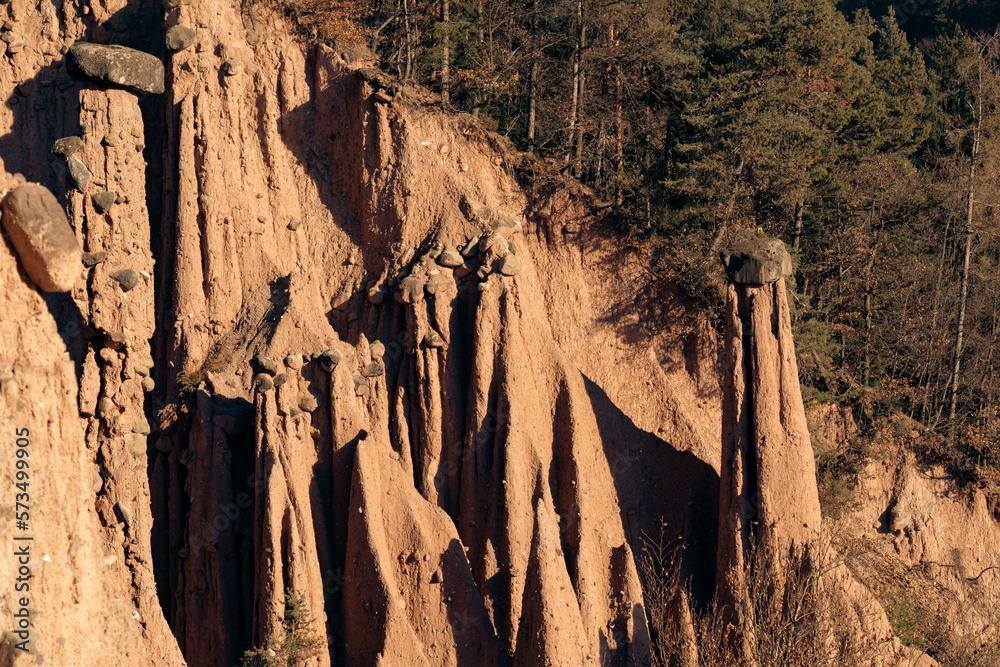 The tallest and most beautifully shaped earth pyramids in Europe ...