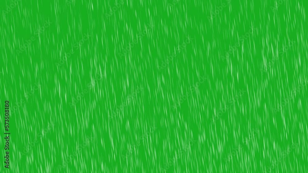 Loop animation of Heavy Rain Green Screen , Green Screen Rain, 3d ...
