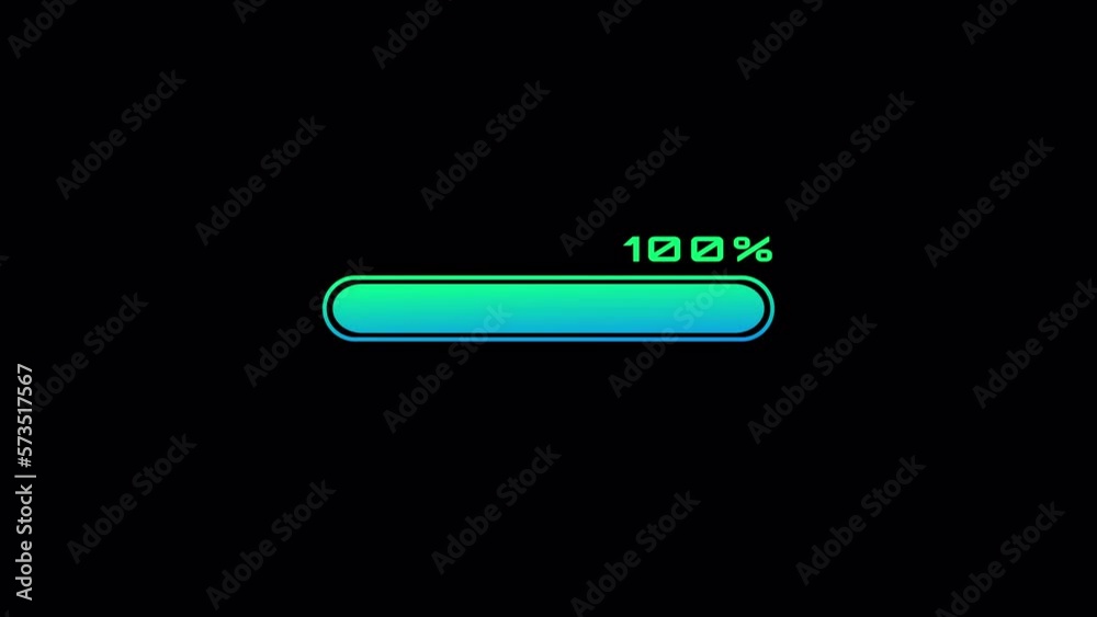 Loading scale. Video animation on transparent background. Video loading ...