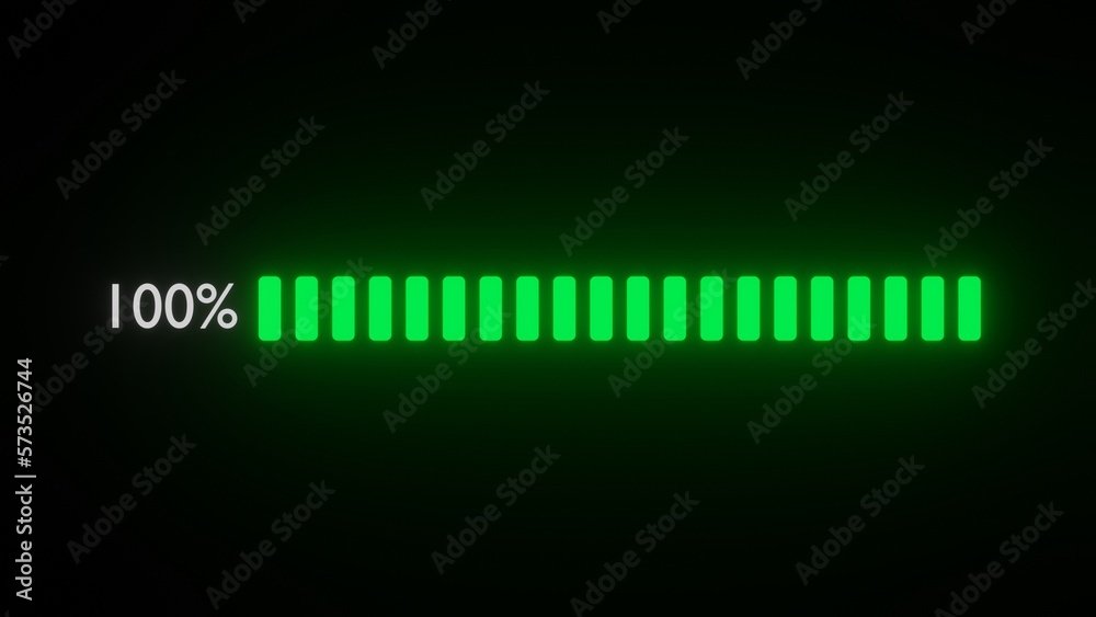 Loading scale. Video loading loop. Loading bar. Buffering circle ...