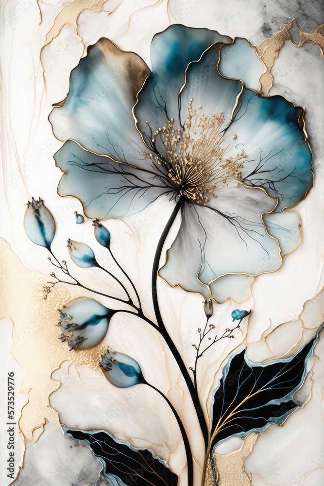 Abstract ink texture wallpaper made with generative ai Stock ...