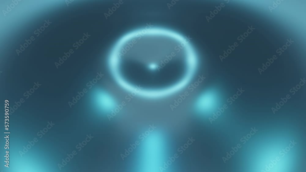 Abstract water animation with ripples forming on Water Shiny blue water ...