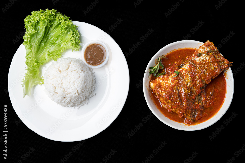 Asam Pedas Ikan translated as Spicy Sour Fish. Polular in Malaysia ...